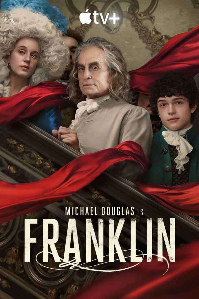 Michael Douglas stars as Benjamin Franklin in Apple TV+'s new biopic