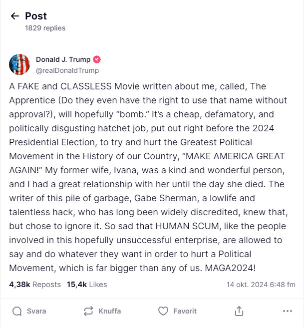 The Apprentice makes Donald Trump angry - - Gamereactor