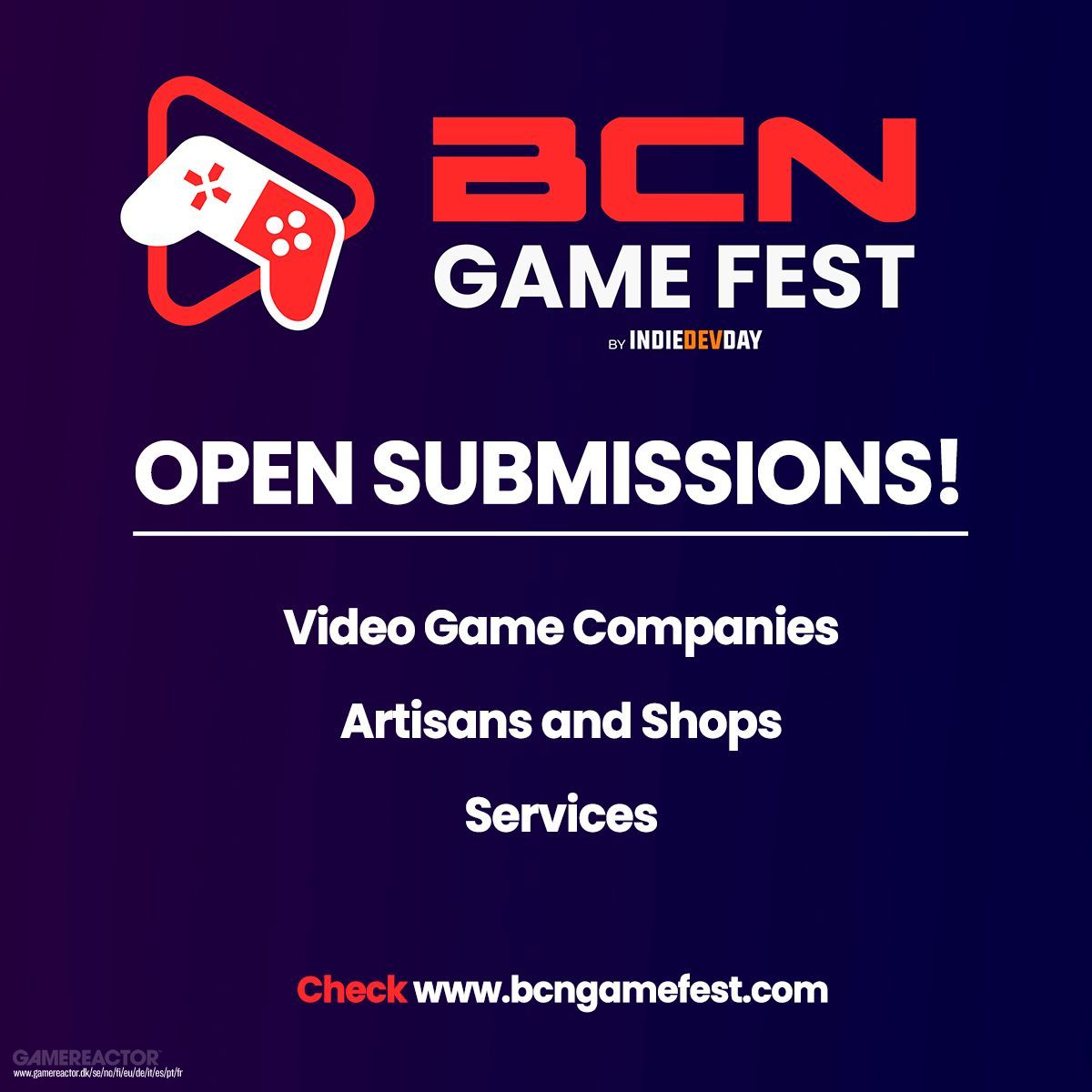BCN Game Fest keeps registrations open and expects more than 1,500 ...