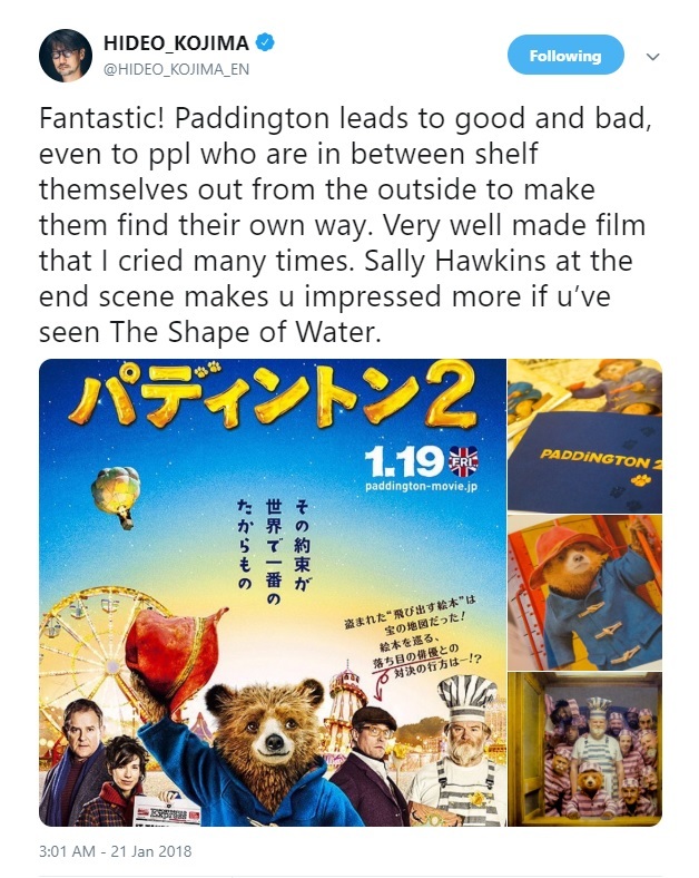 Curious about Hideo Kojima's taste in movies? - - Gamereactor