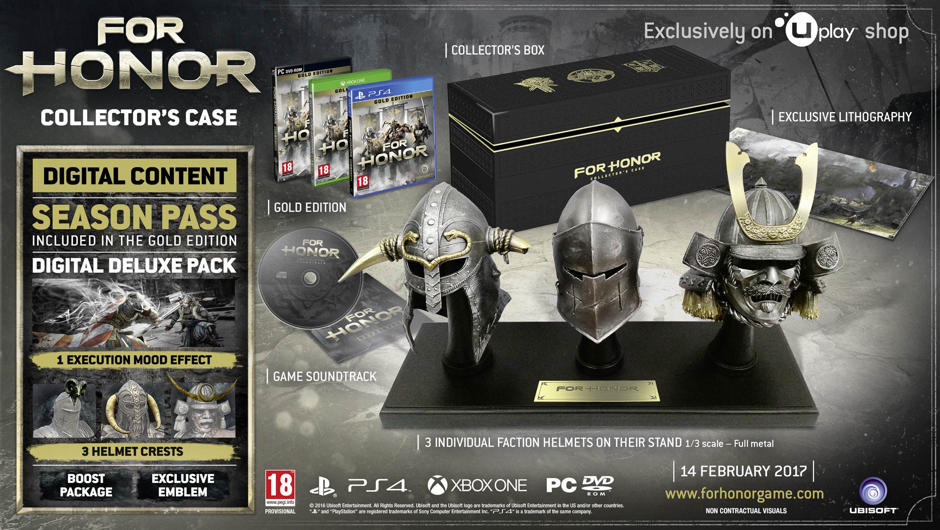 For Honor Collector's Edition announced