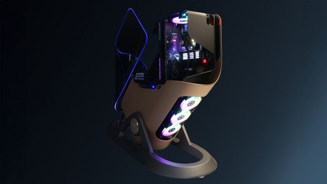 InWin's new case is a masterpiece in glass and metal - - Gamereactor