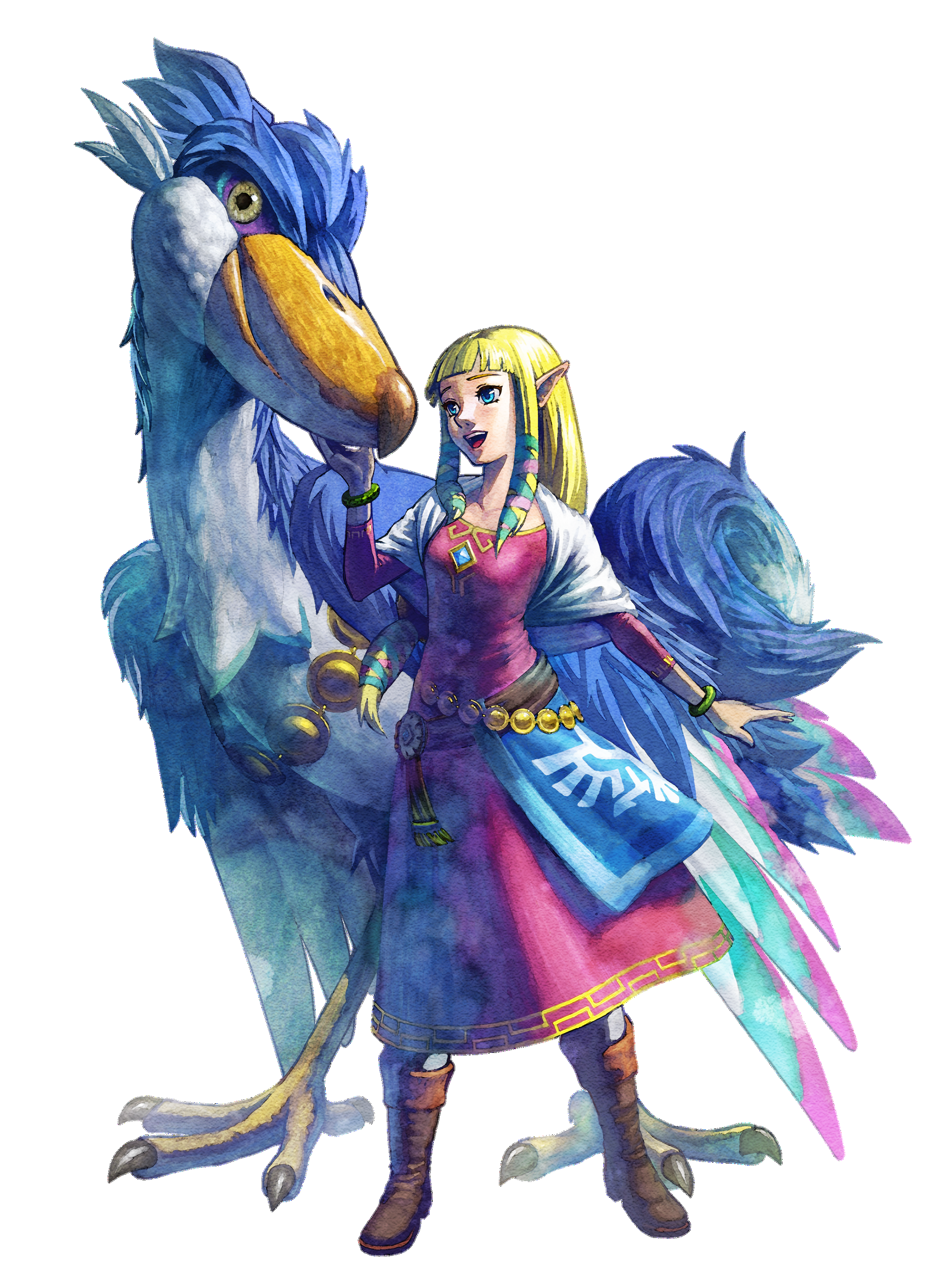 Skyward Sword art swings in - The Legend of Zelda: Skyward Sword ...