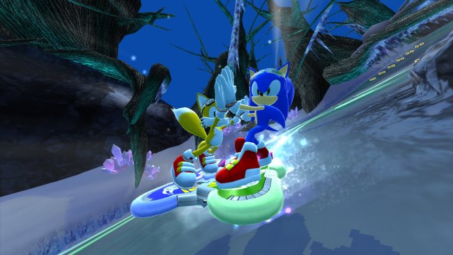 Fresh Sonic Free Riders screens