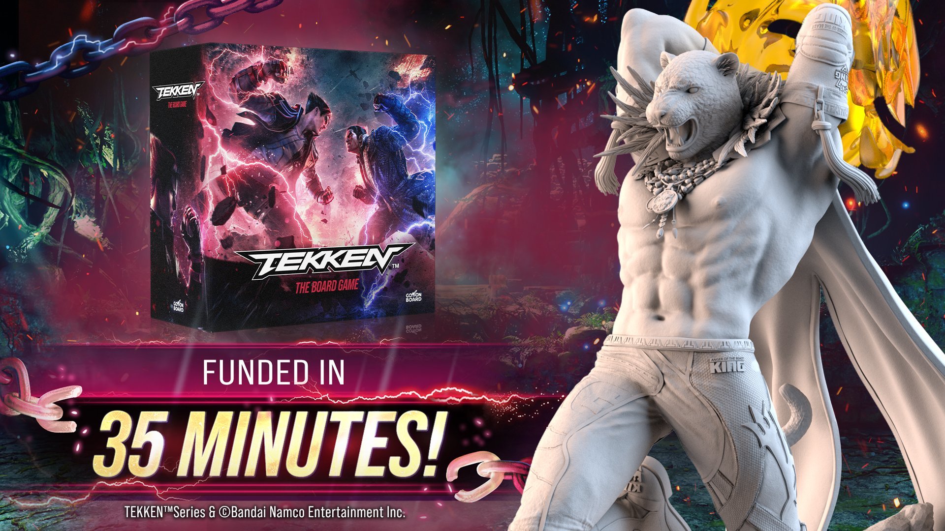 Tekken's board game raises 700% of its funding goal - Tekken 8 ...