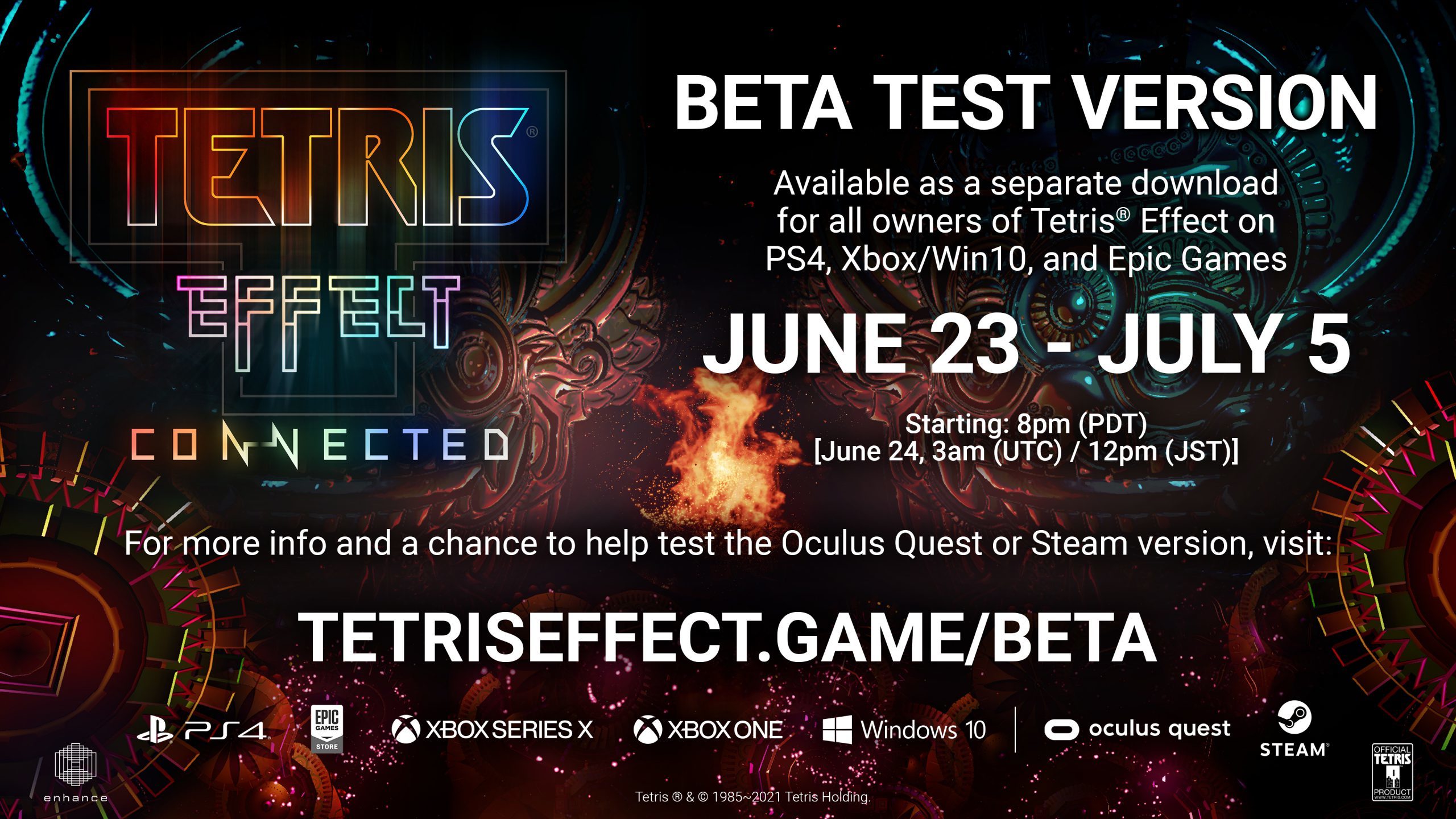 Tetris Effect: Connected to be available as a free update for Tetris ...