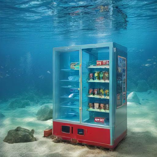 This vending machine works underwater - - Gamereactor