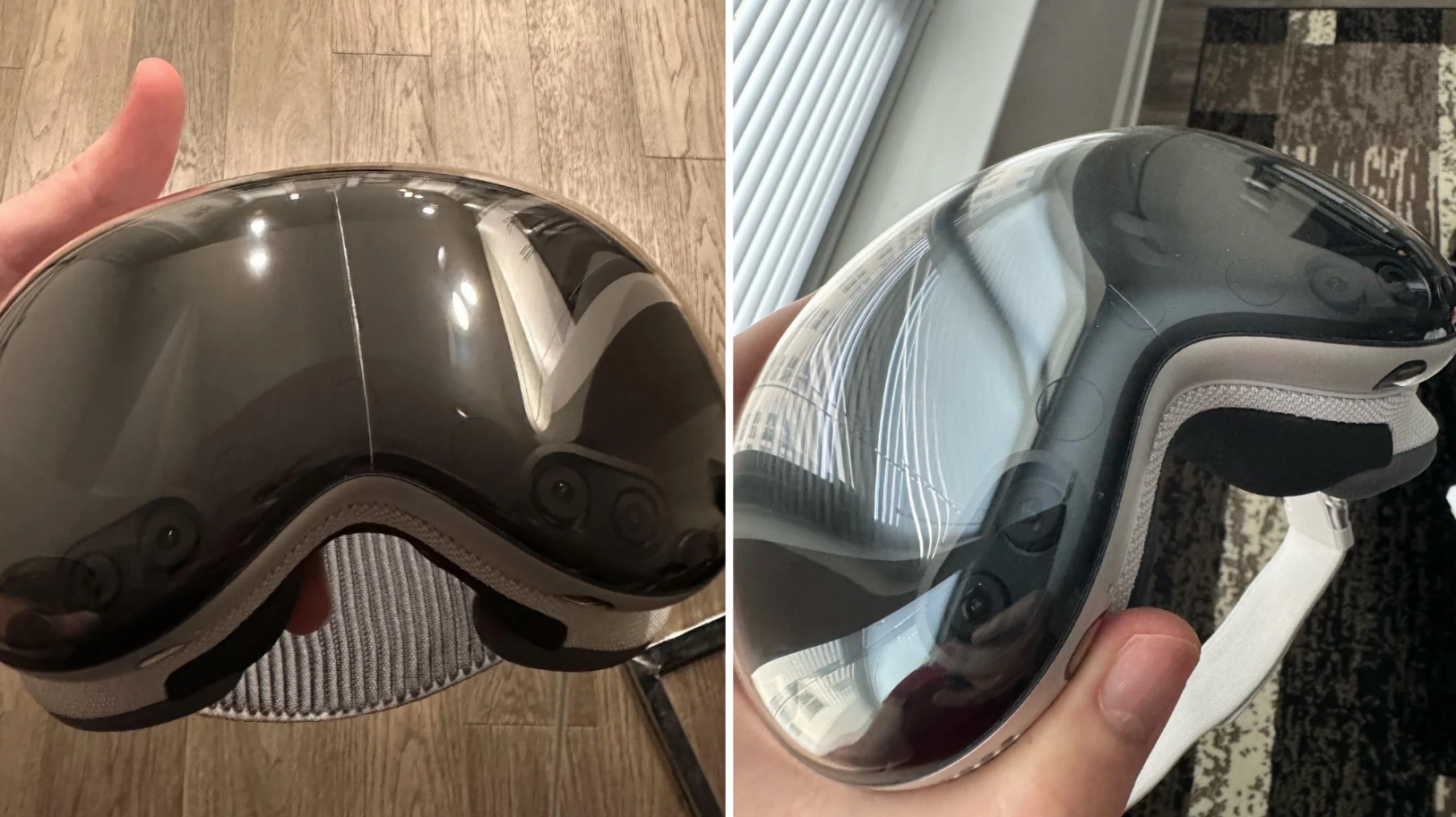 Apple reported to have problems with Vision Pro devices cracking ...