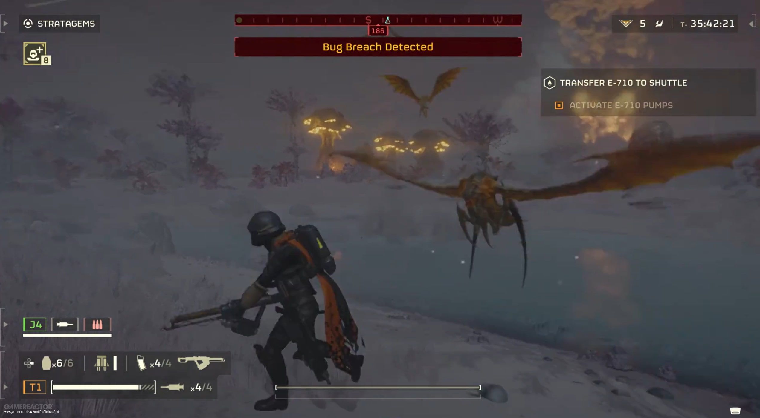 Arrowhead issues alert about flying bugs in Helldivers II