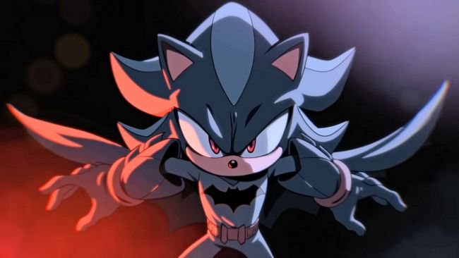 Check out Shadow the Hedgehog dressed up as Batman - Sonic X Shadow ...