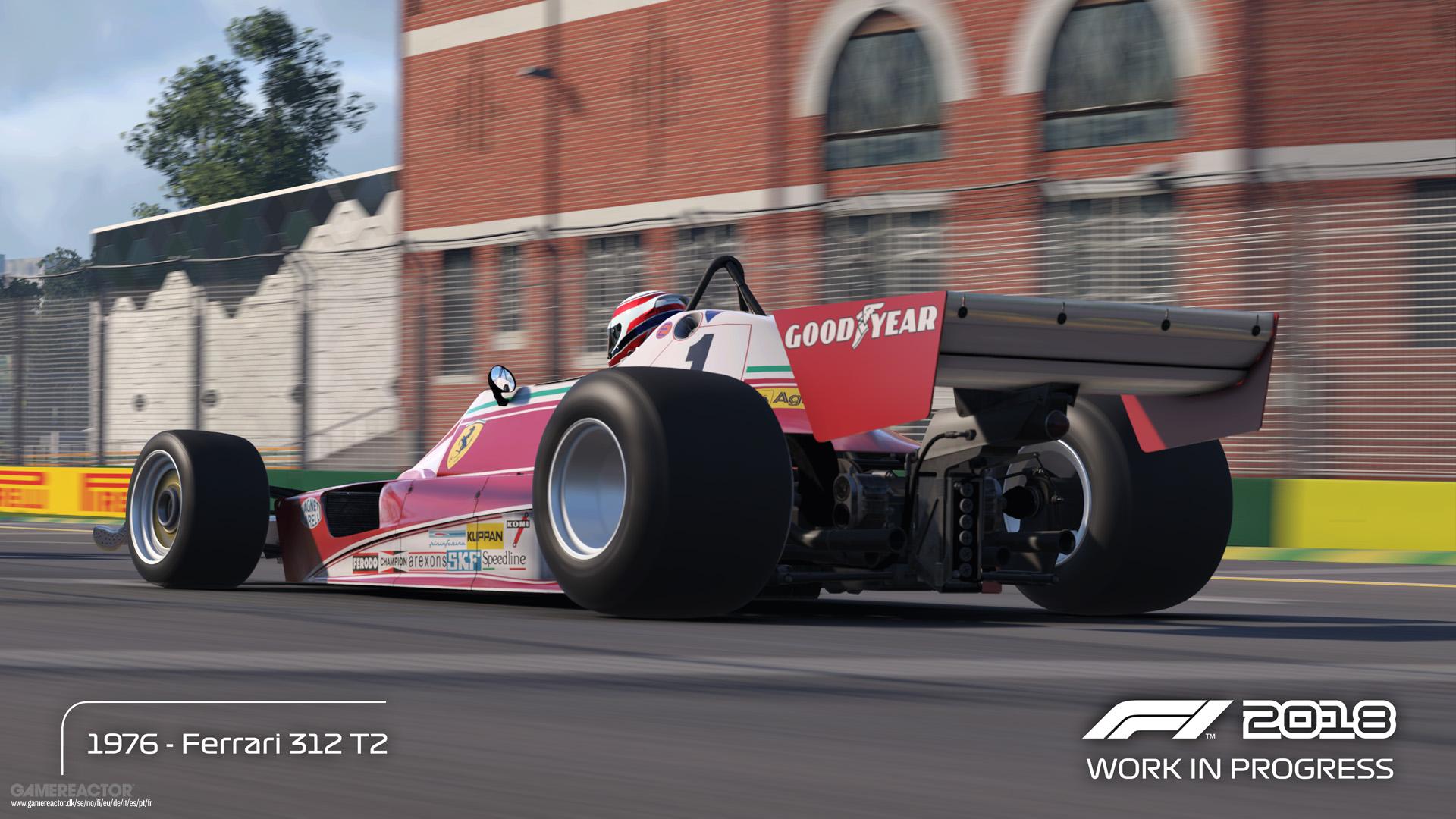 First official full gameplay clip from F1 2018 + new screens