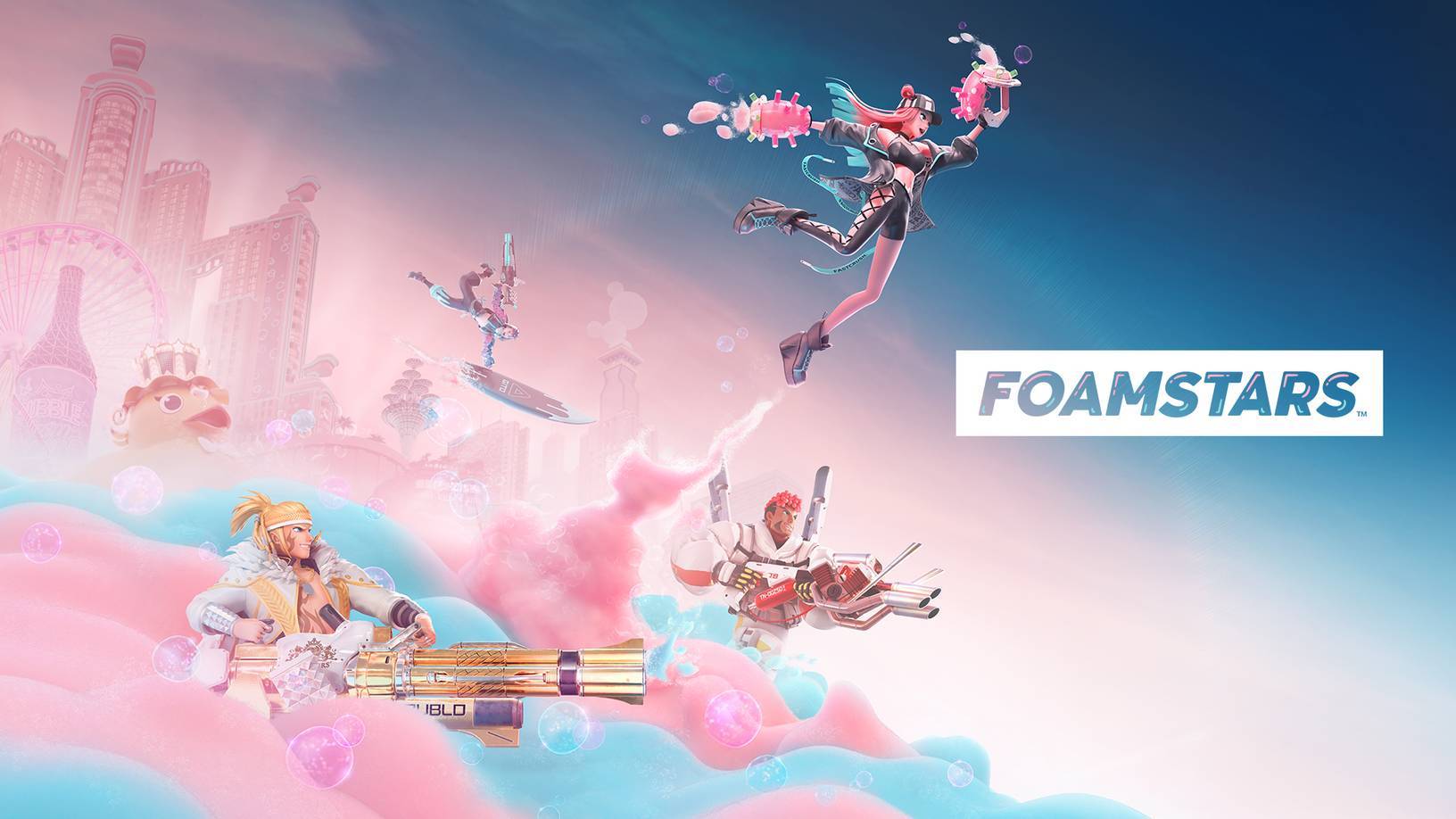 Foamstars brings Splatoon-style action to PlayStation