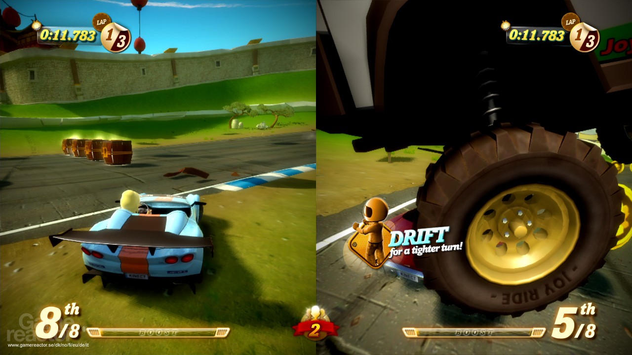 Kinect Joy Ride Review - Gamereactor