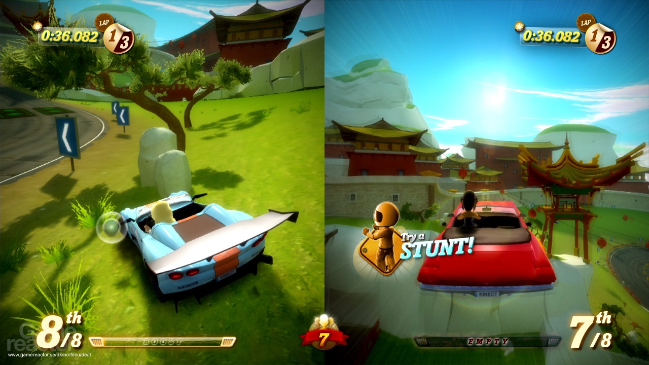 Kinect Joy Ride Review - Gamereactor