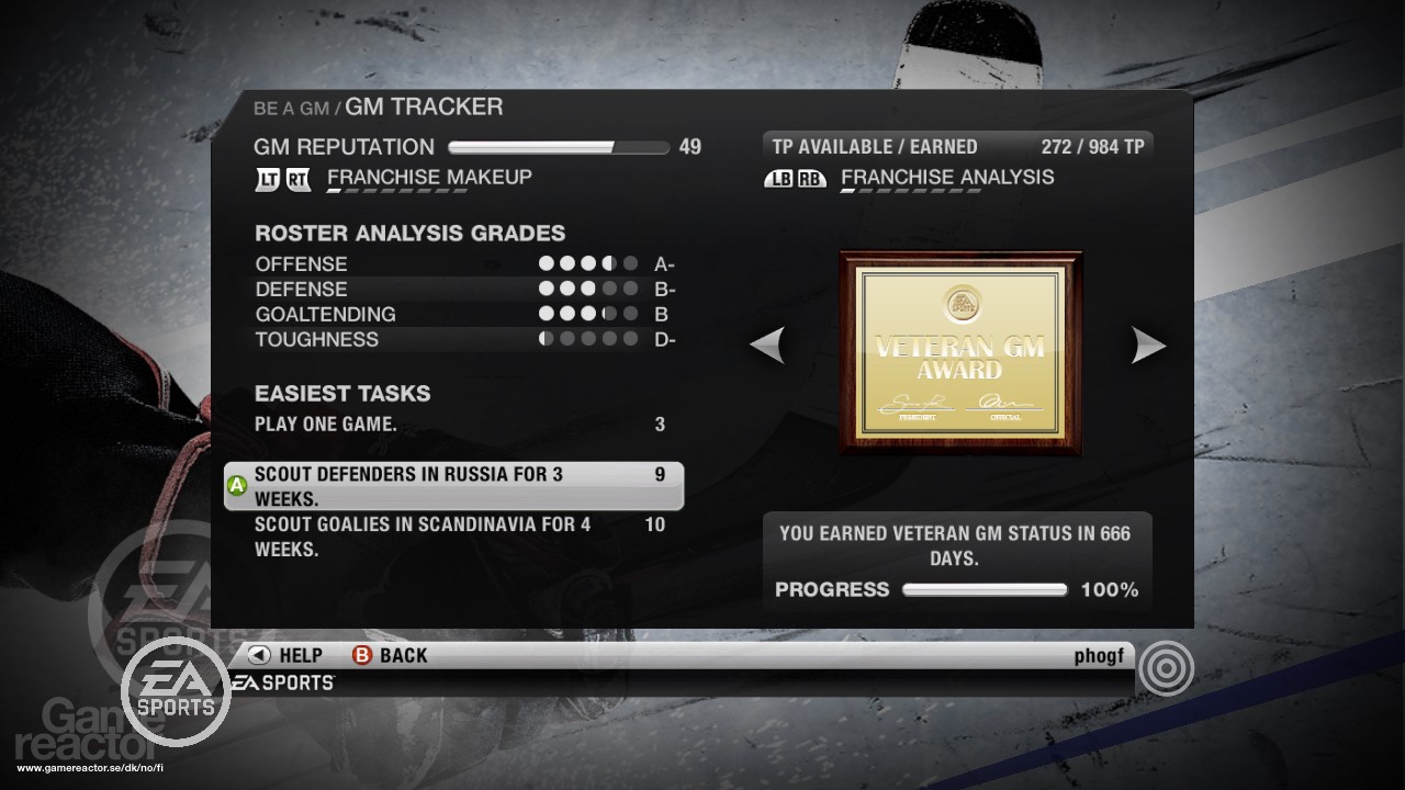 New NHL 10 screens
