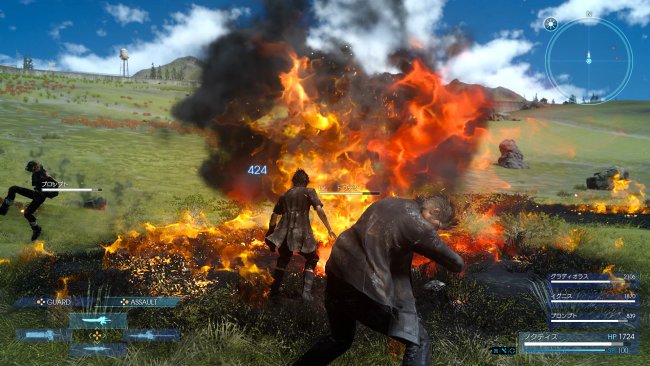 New Final Fantasy XV battle screenshots show off combat