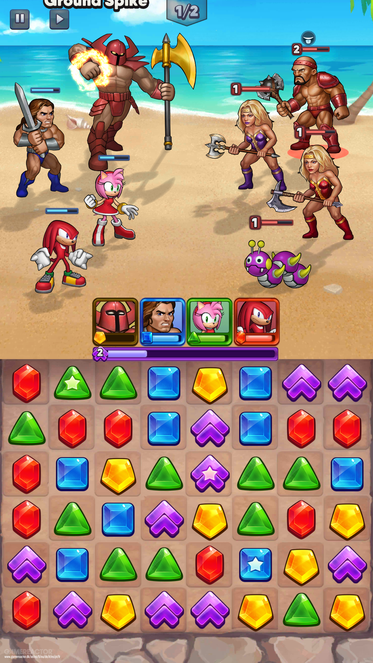 Sega Heroes Review - Gamereactor