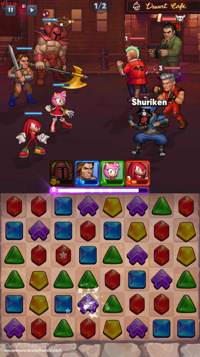 Sega Heroes Review - Gamereactor