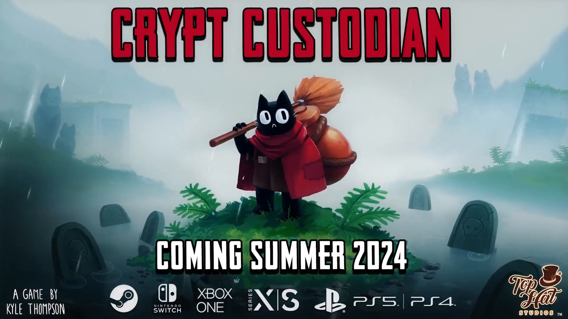 A janitor cat in the afterlife stars in Crypt Custodian