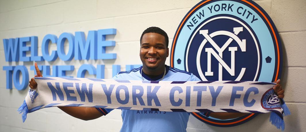 NYCFC are the first MLS club to sign a FIFA 17 player