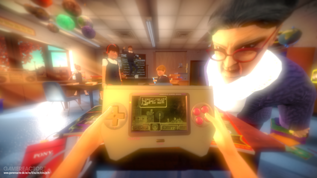 Pixel Ripped 1989 is "a game about being a gamer"