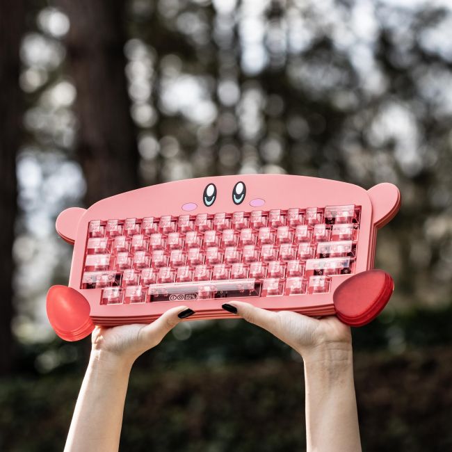 Someone has made a custom Kirby keyboard - - Gamereactor