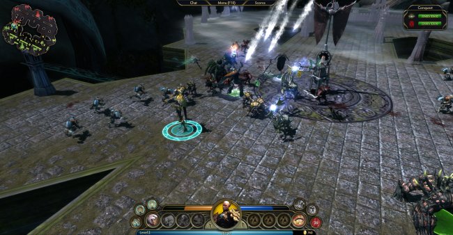 Five screens from Demigod