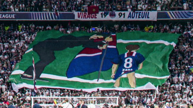 The lovely tribute to Luis Enrique's late daughter by PSG fans at ...