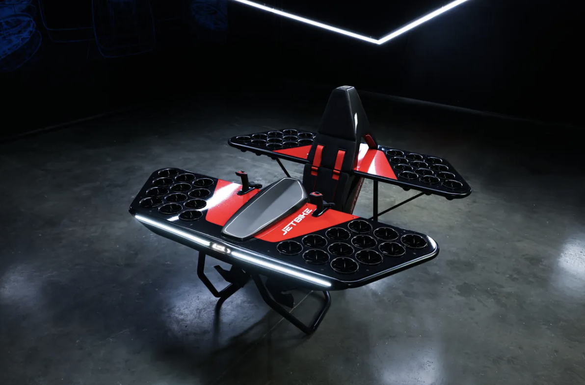 Leo Flight's JetBike brings the flying bike fantasy a little closer to ...
