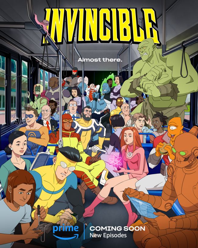Amazon unveils Invincible Season 2 poster