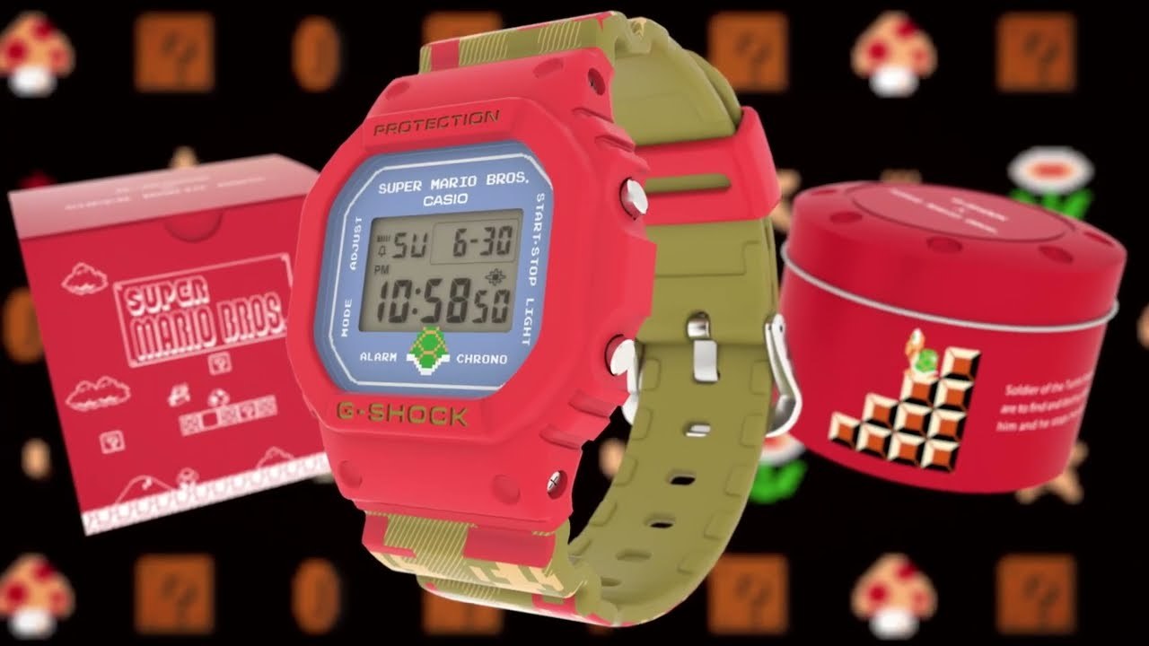 Casio launches a Super Mario watch - - Gamereactor