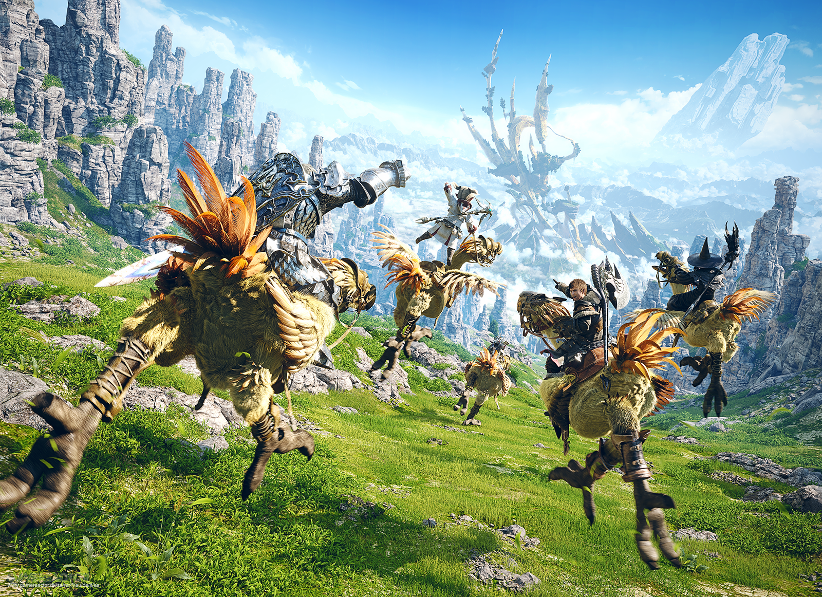 New Final Fantasy XIV screens show Dreams of Ice - Final Fantasy XIV: A ...
