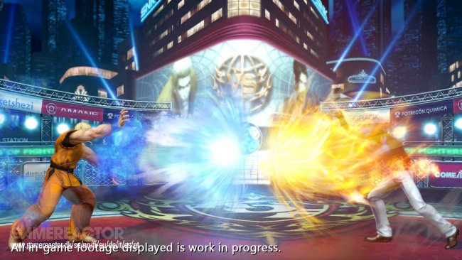 Four new screenshots from King of Fighters XIV