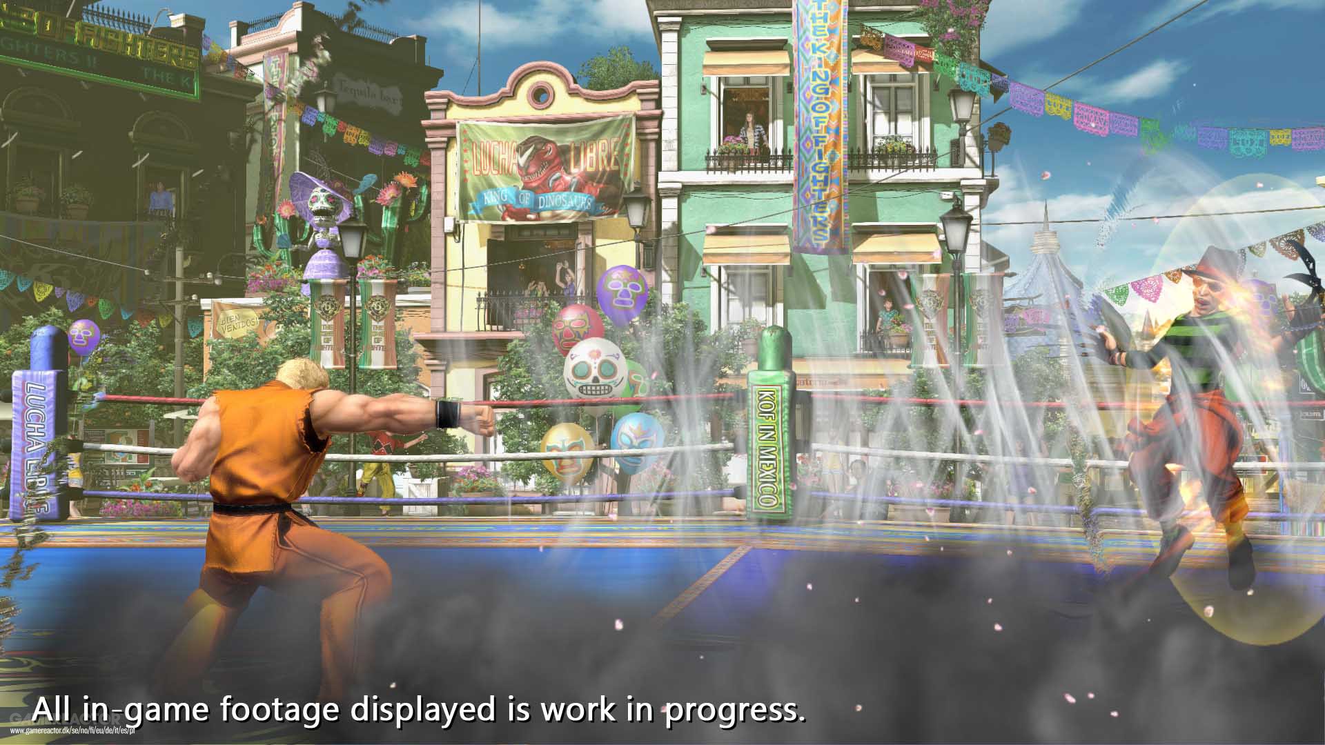 Four new screenshots from King of Fighters XIV