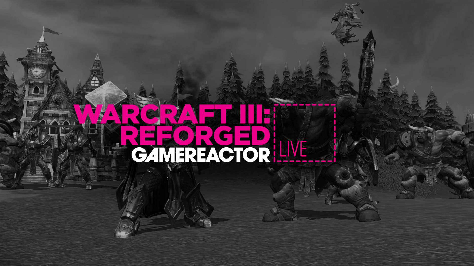Today on GR Live we're playing Warcraft III: Reforged
