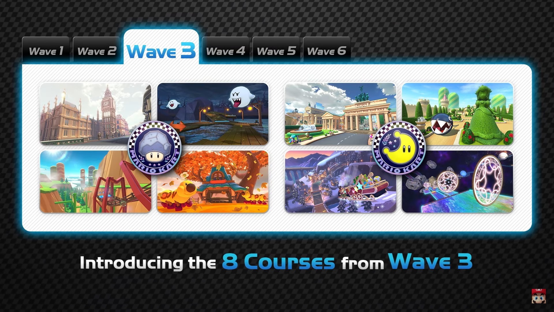 Mario Kart 8 Deluxe's third Booster Course wave arrives in December