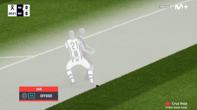 Huge controversy in Barcelona after VAR rules out Lewandowski's goal ...