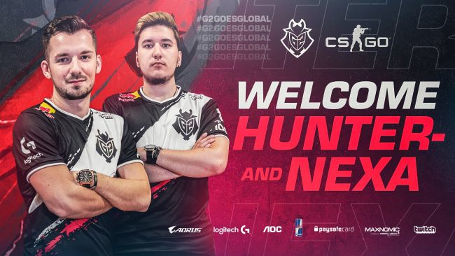 G2 signs Nexa and HuNter- to CS:GO team - Counter-Strike: Global ...