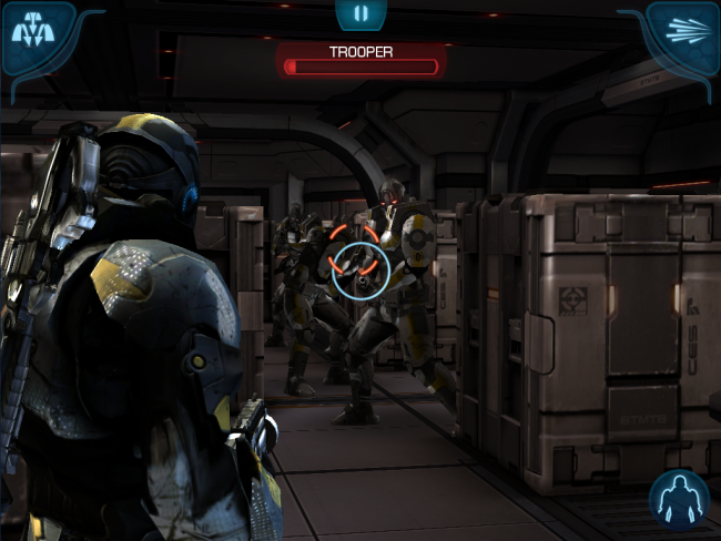 Mass Effect: Infiltrator screens