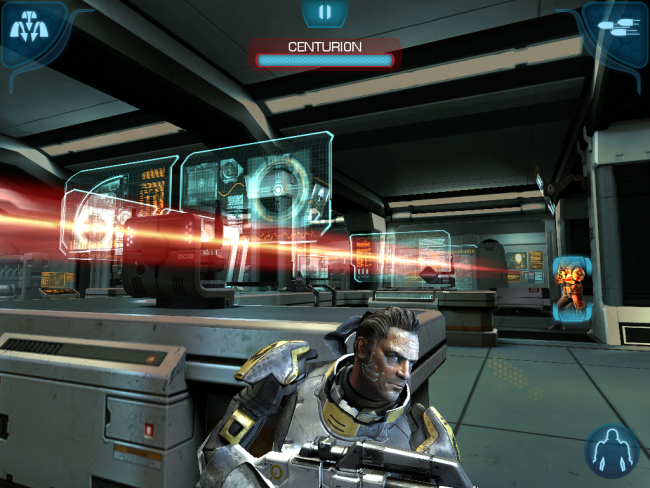 Mass Effect: Infiltrator screens