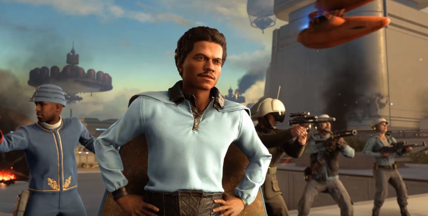 Watch Star Wars Battlefront's Bespin DLC in action