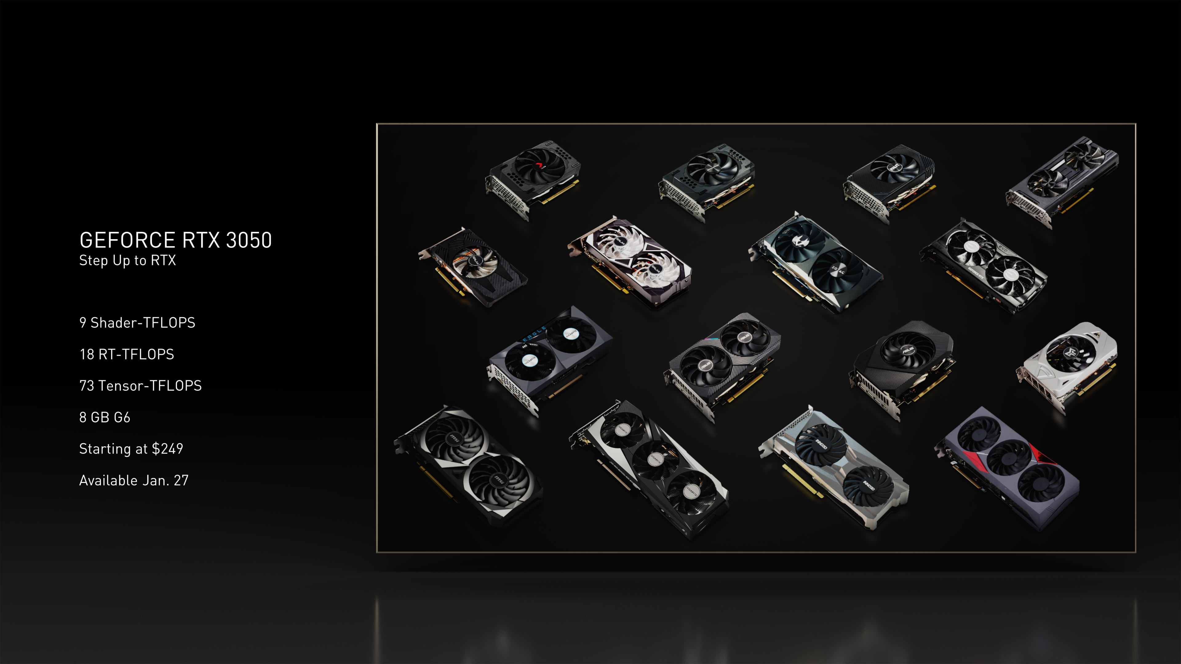 Nvidia launches RTX 3050 - - Gamereactor