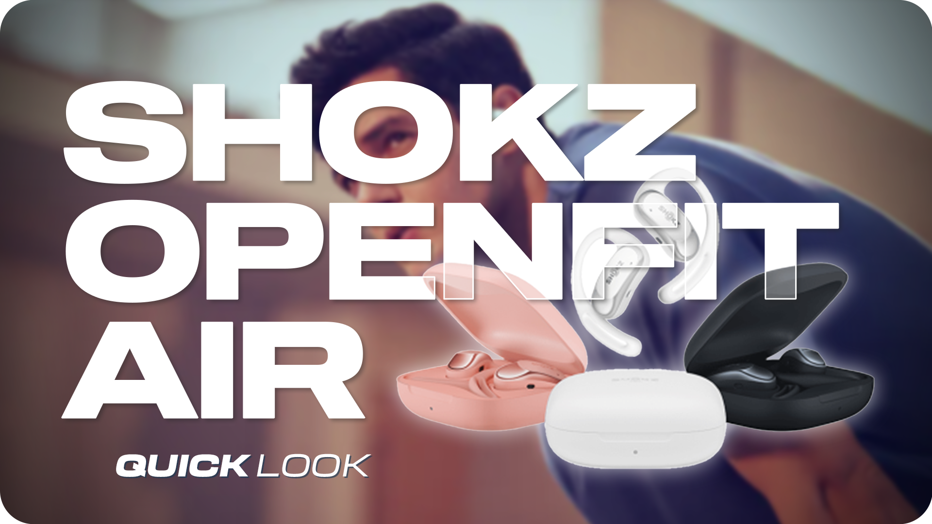 Shokz's Openfit Air are looking to be your new running buddies ...