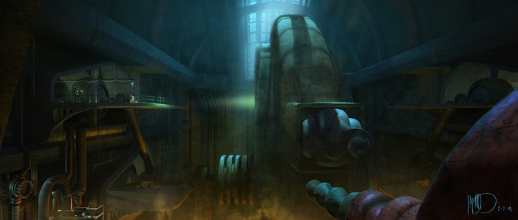 Bioshock movie shown in concept art