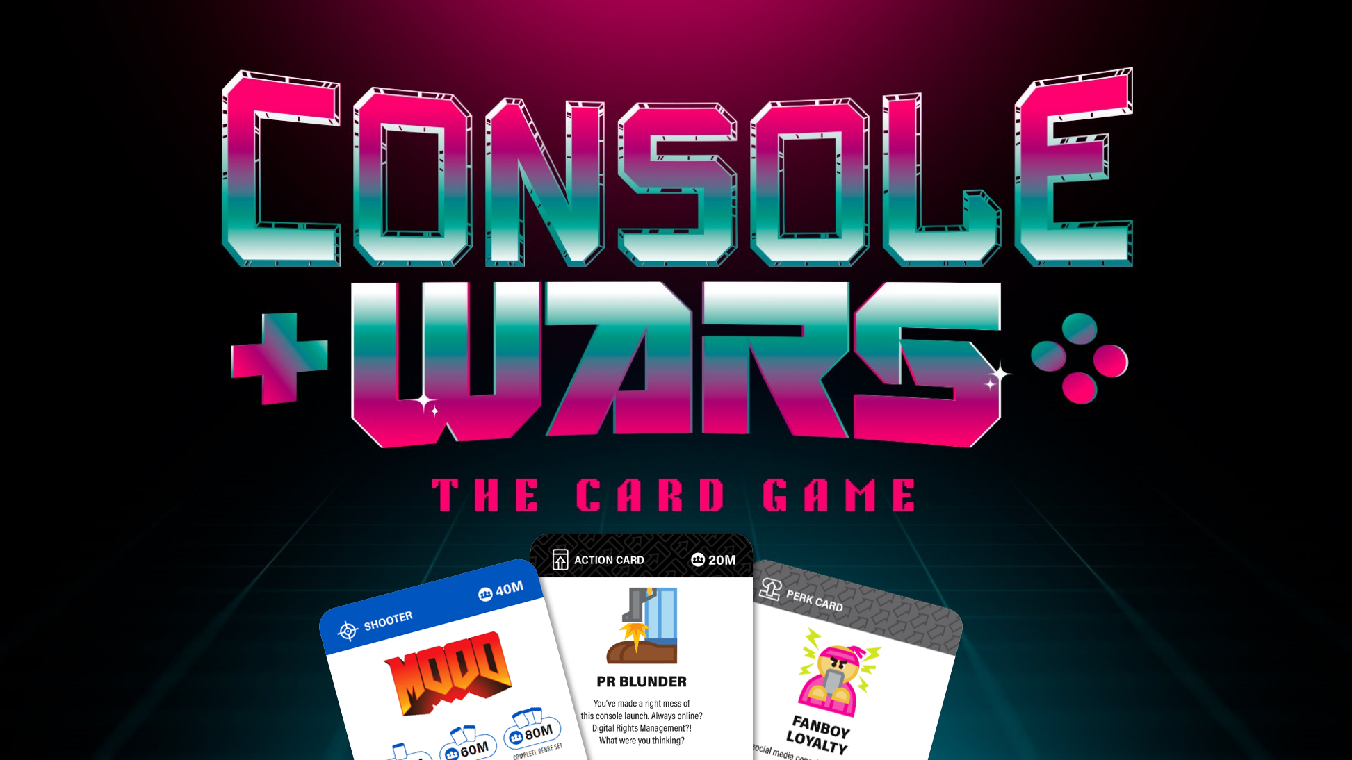 We settle the console wars in Console Wars: The Card Game - - Gamereactor