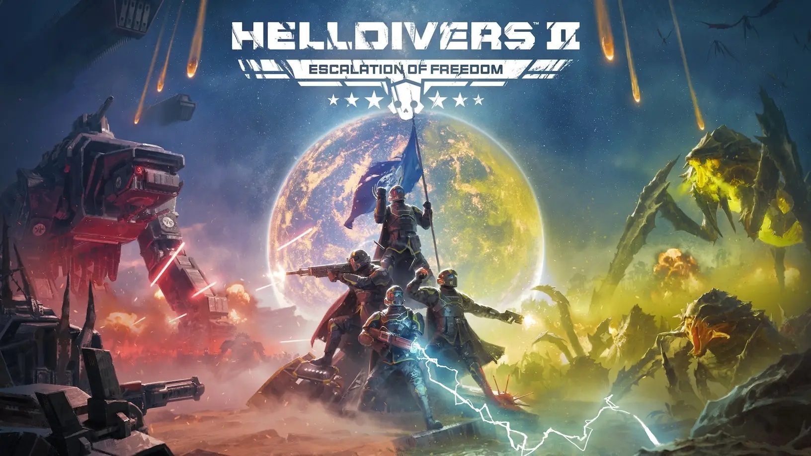 Helldivers II's biggest update yet adds new enemies, higher difficulty and more