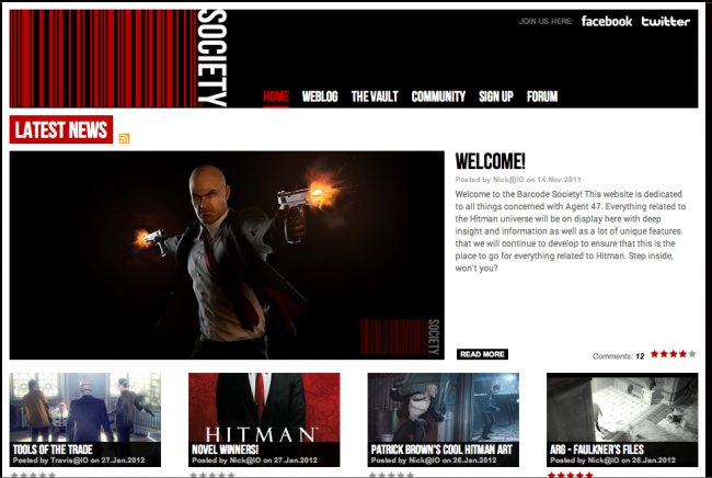 IO launches the Barcode Society - Hitman: Absolution - Gamereactor