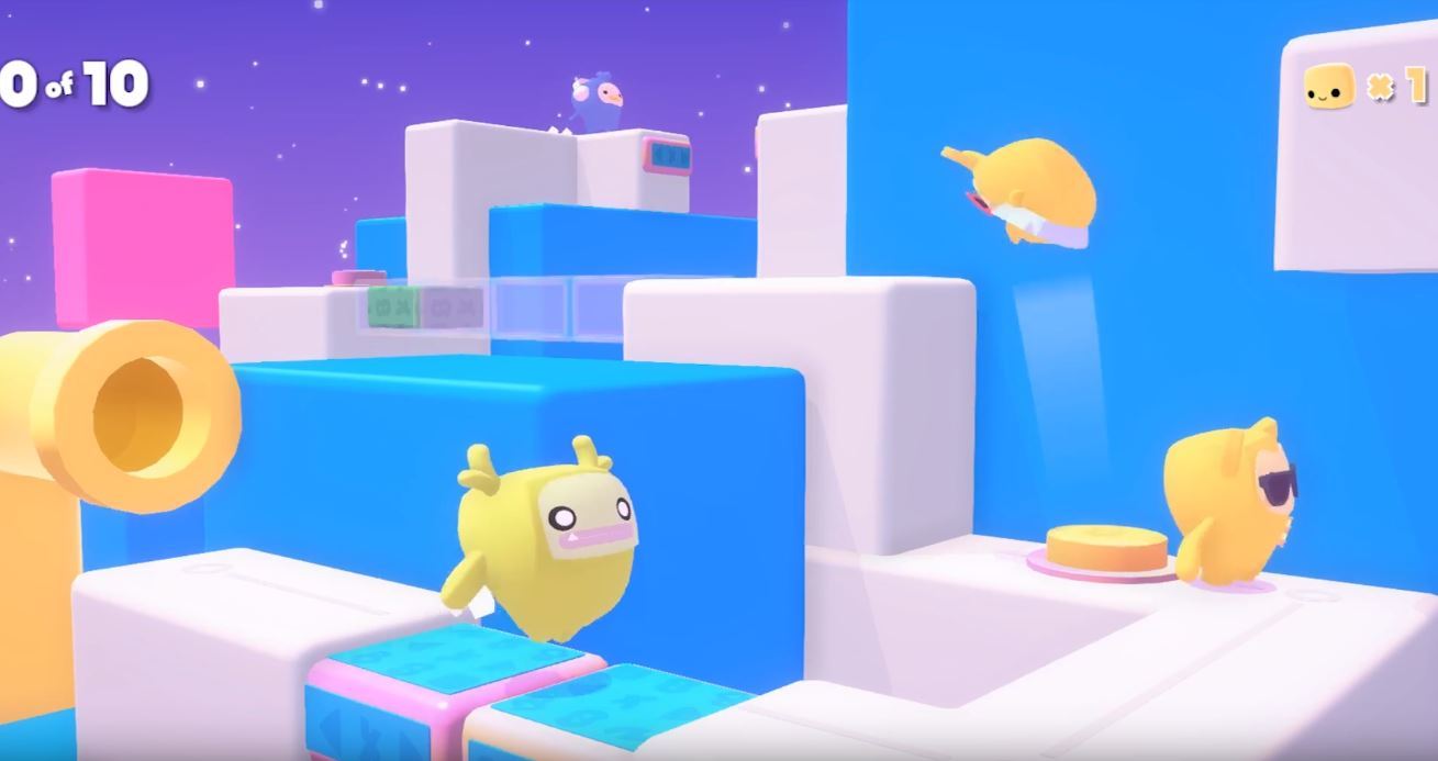 Melbits World a collaborative PlayLink game with 2-4 players