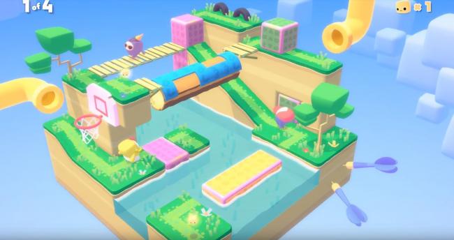 Melbits World a collaborative PlayLink game with 2-4 players