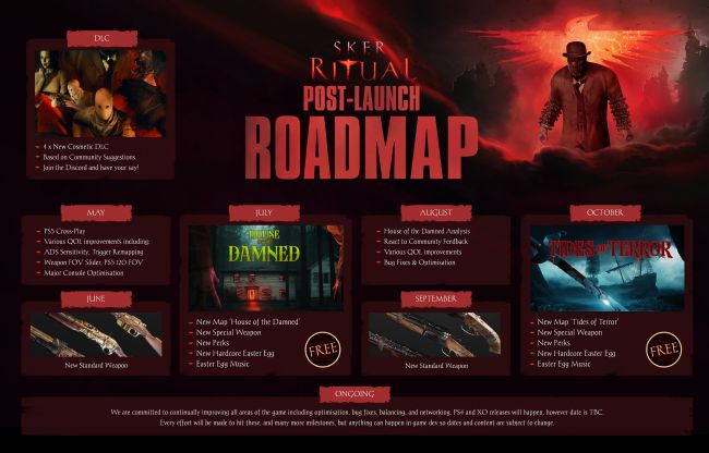 Sker Ritual's latest roadmap includes new maps, weapons, and PS5 cross-play